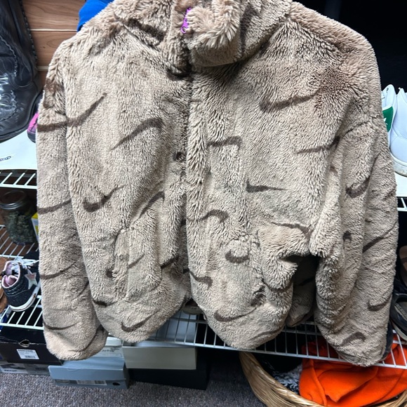 Nike | Jackets & Coats | Nike Fuzzy Jacket | Poshmark